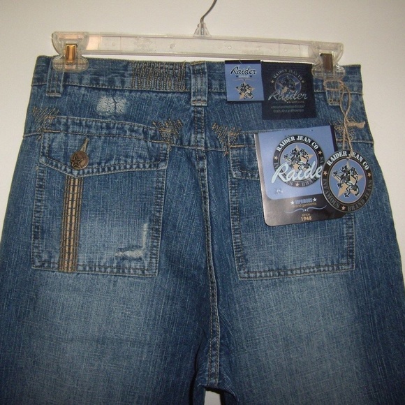 RAIDER JEAN CO INFAMOUS | Bottoms | Boys Vintage Rare Raider Infamous ...